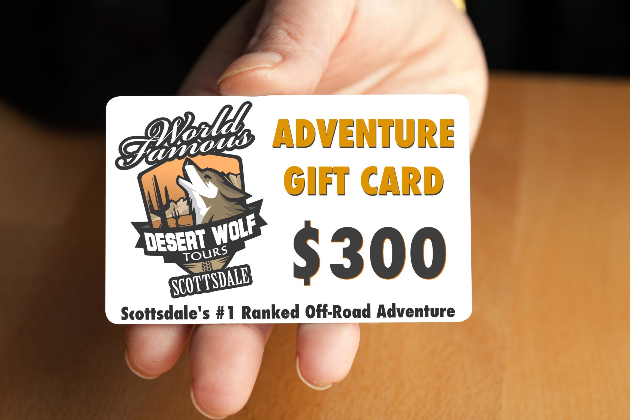 Adventure Gift Cards | Desert Wolf Tours